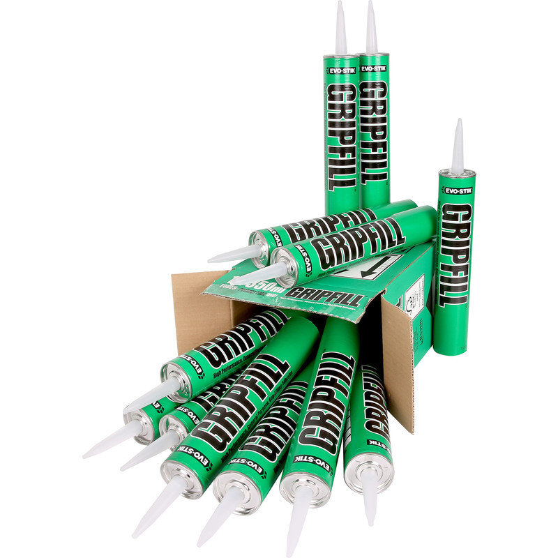 Evo-stik Gripfill Grab Adhesive 350ml Cartridge