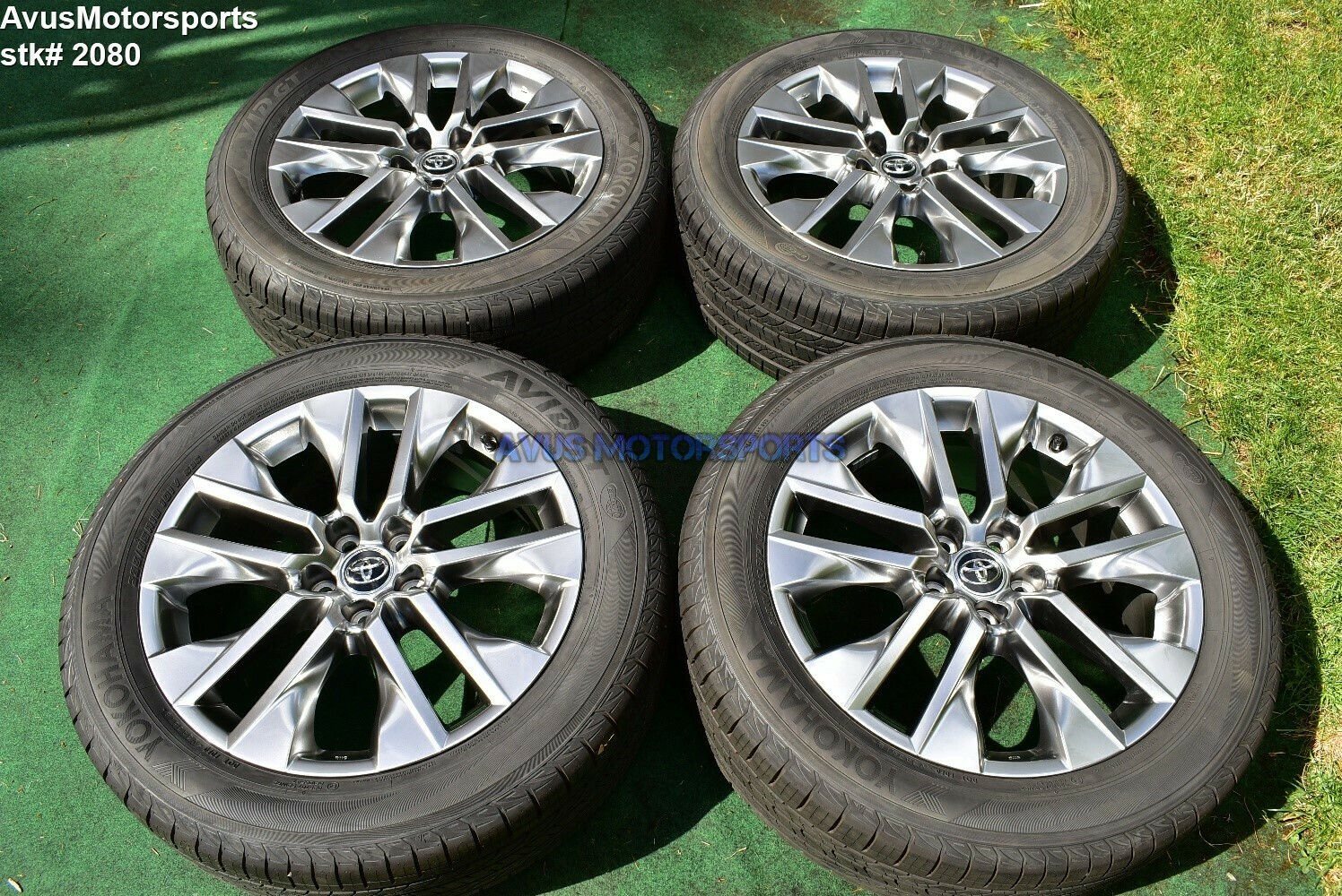 19 Toyota Rav4 Limited OEM Factory Wheels 235 55r19 Tires 2019