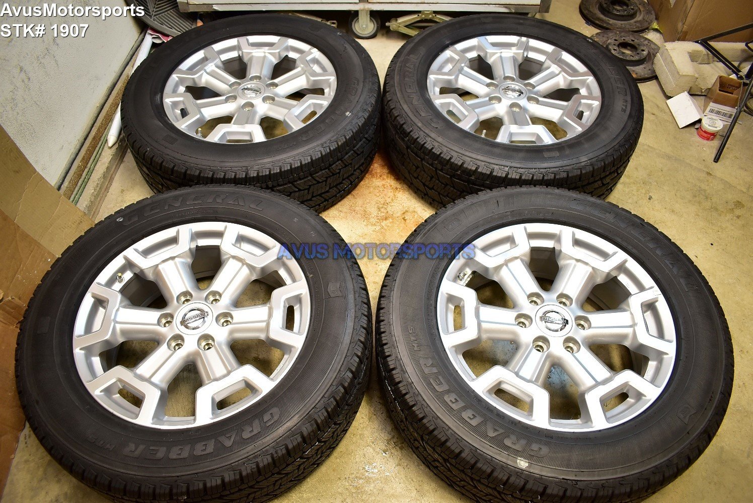 20" Nissan Titan XD OEM Factory Wheels Tires Armada 2018 2017 2016 ...