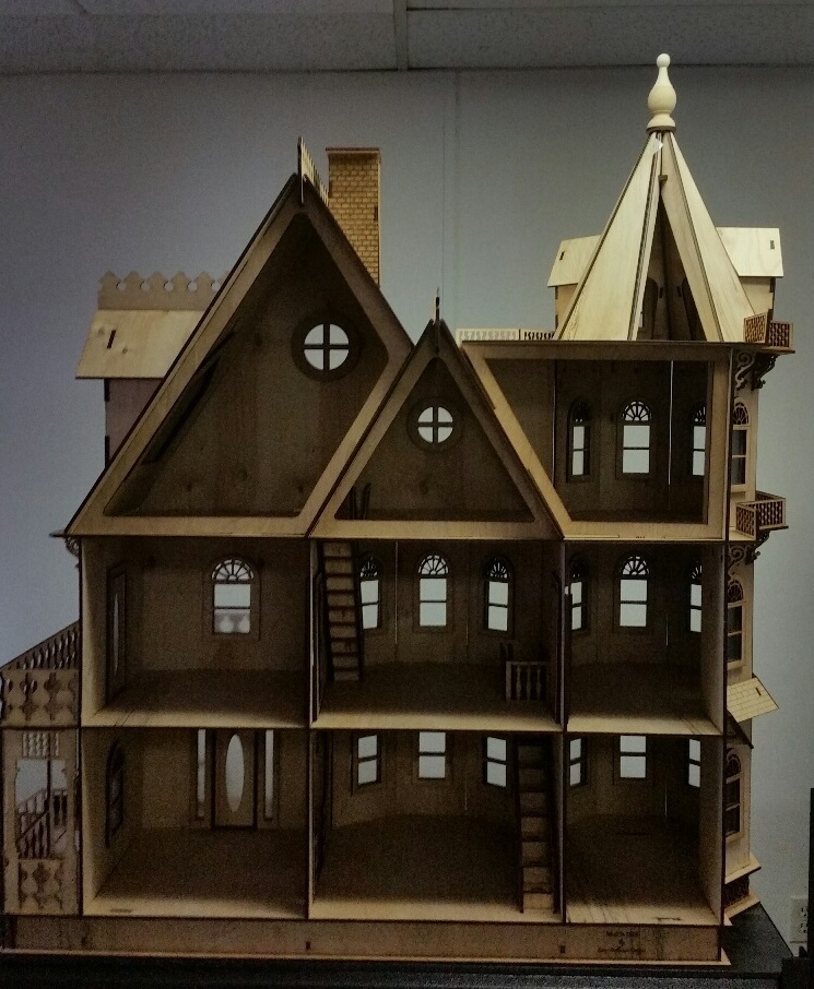 Leon Gothic Victorian Mansion 1 12 Scale