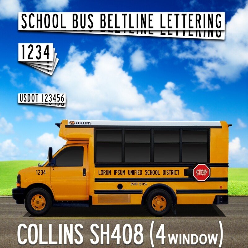 School Bus Decal Store - Yellow Bus Decals