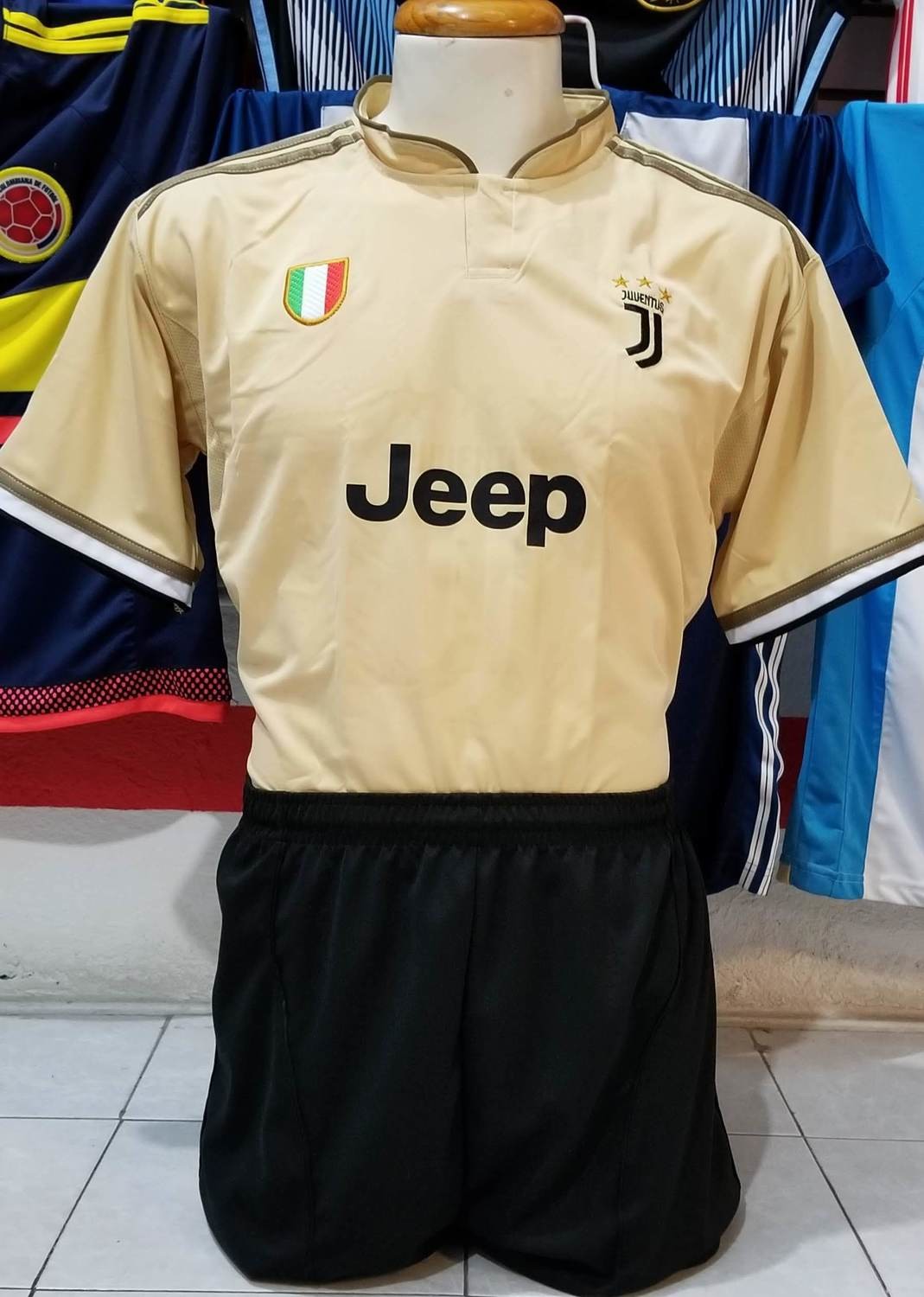 UNIFORME DE FUTBOL JUVENTUS VISITA 2019 DRI-FIT