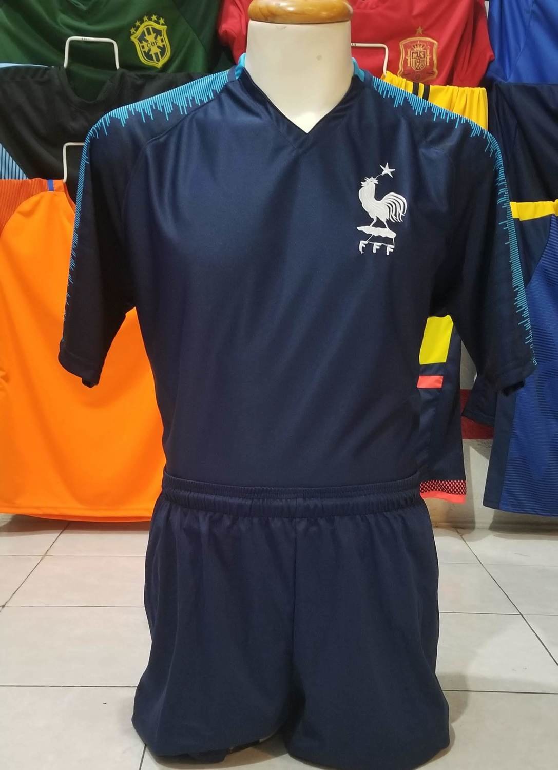UNIFORME DE FUTBOL FRANCIA LOCAL 2018 DRI-FIT