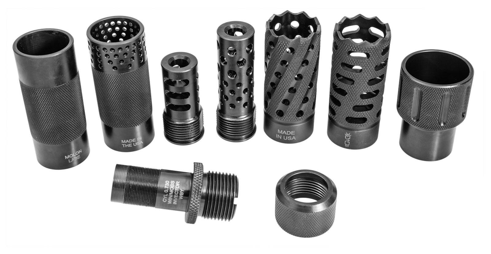 Helical Port Muzzle Brake for 12 gauge Shotgun, TMULC or MULC systems ...