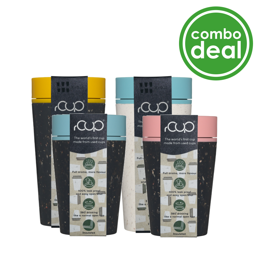 Reusable Coffee Cup | Family Bundle | rCUP Reusable Coffee Cup | Family Bundle | rCUP