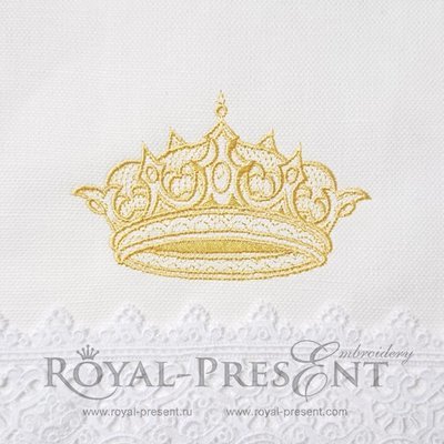 Crown Collection | Royal Present Embroidery | machine embroidery ...