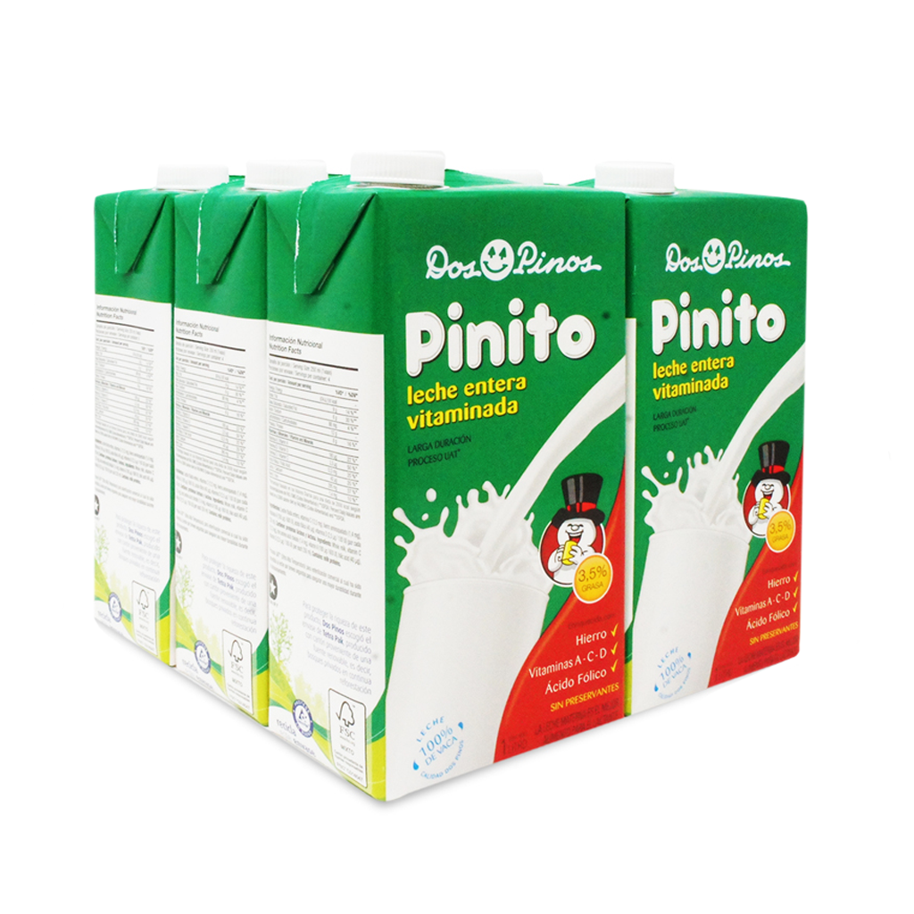 Leche Pinito Dos Pinos (6 x 1 Litro)