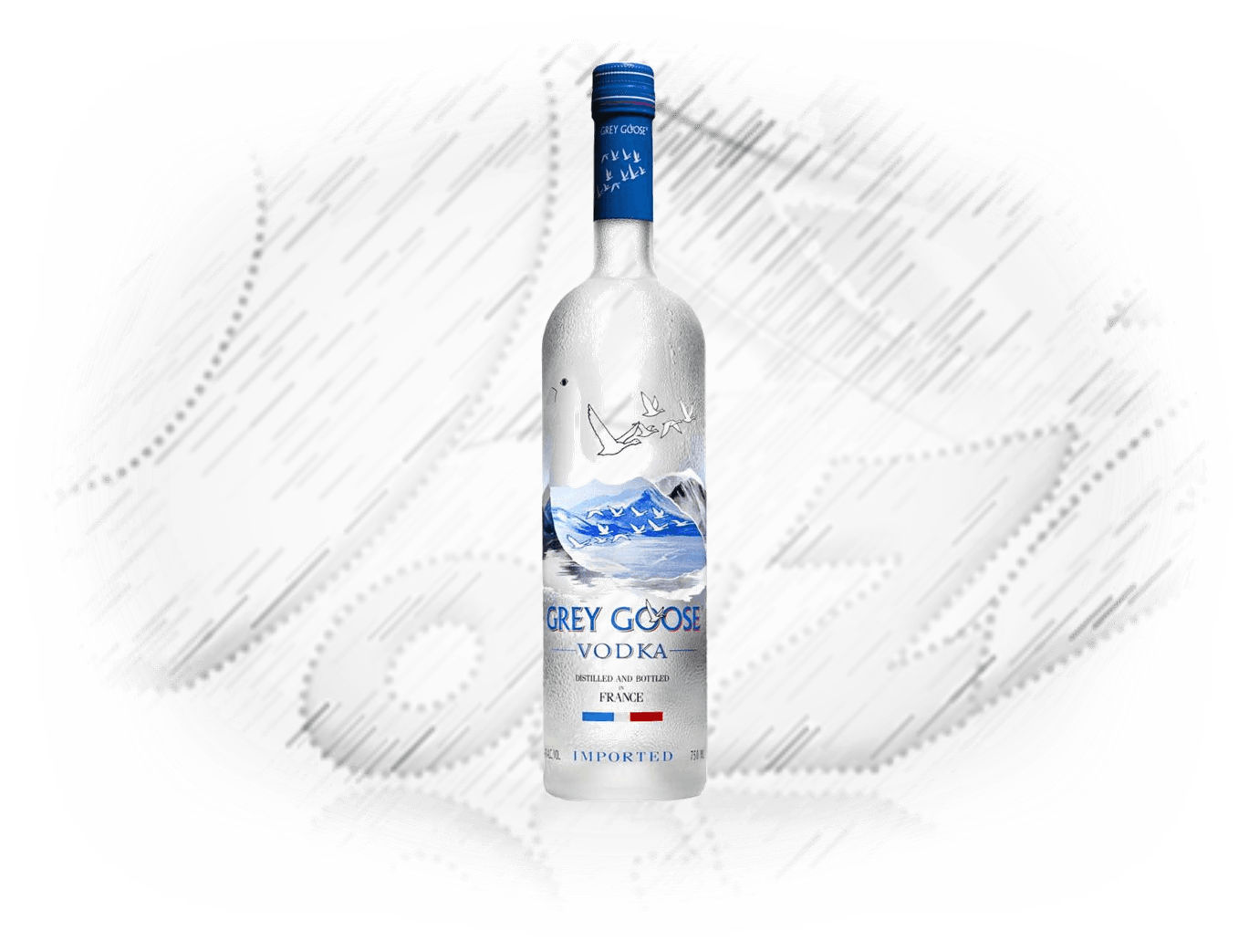 Grey Goose Vodka Label