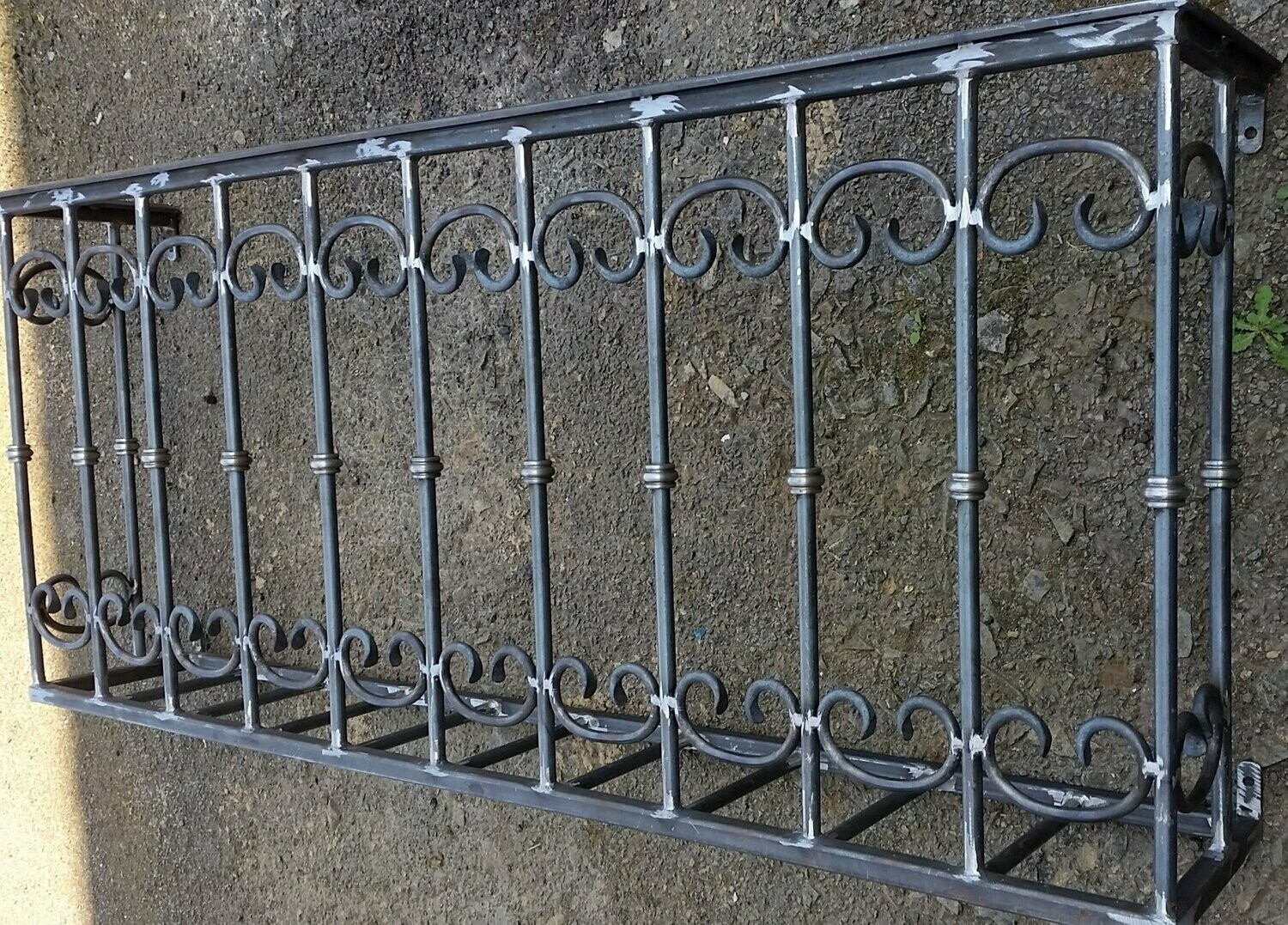 balcon Barcelone sur mesure en fer plein