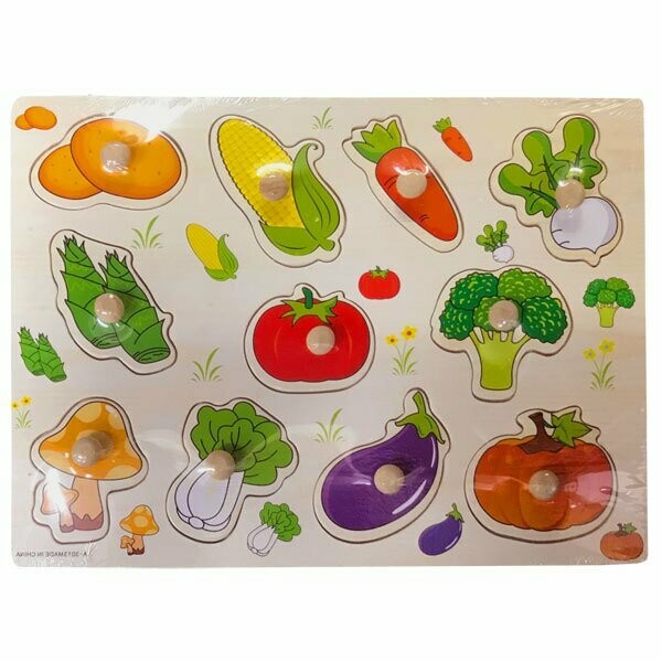 Vegetables Wooden Puzzle