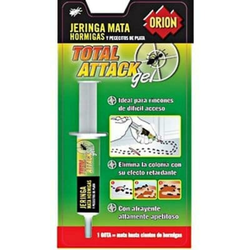Orion -Insecticida total attack jeringa gel mata hormigas Orion -Insecticida total attack jeringa gel mata hormigas
