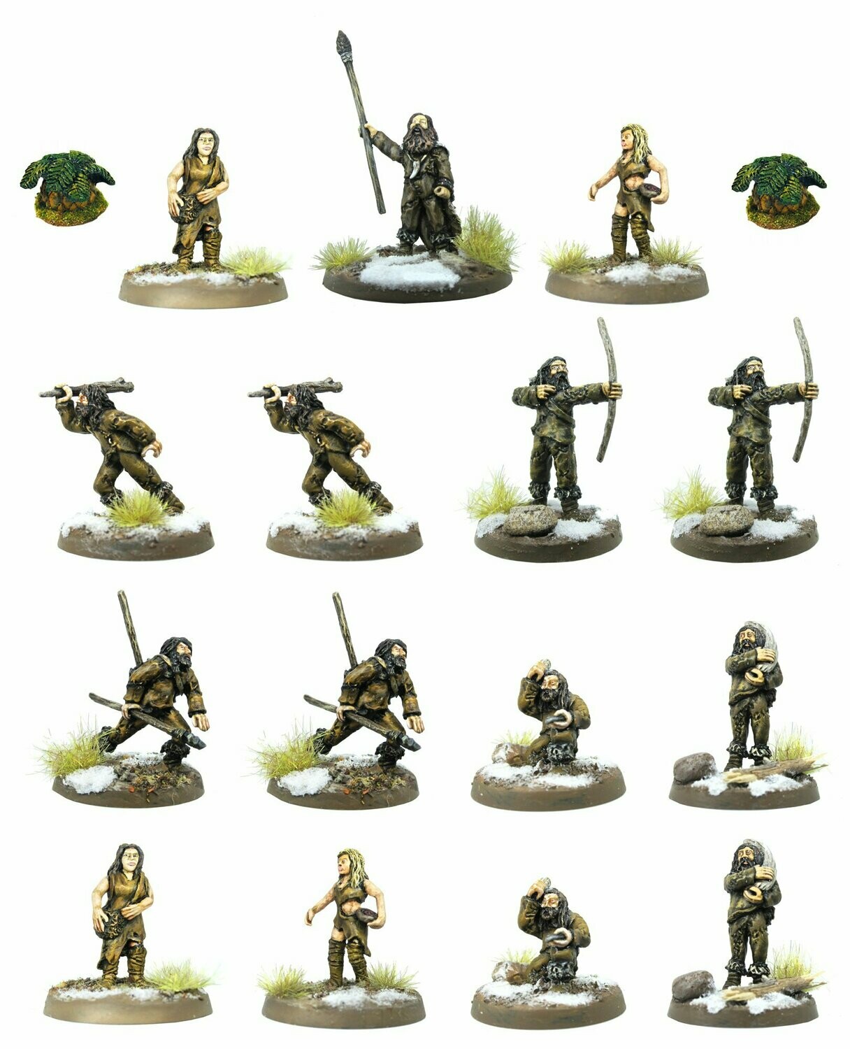 28mm Cavemen, Prehistoric tribe pack