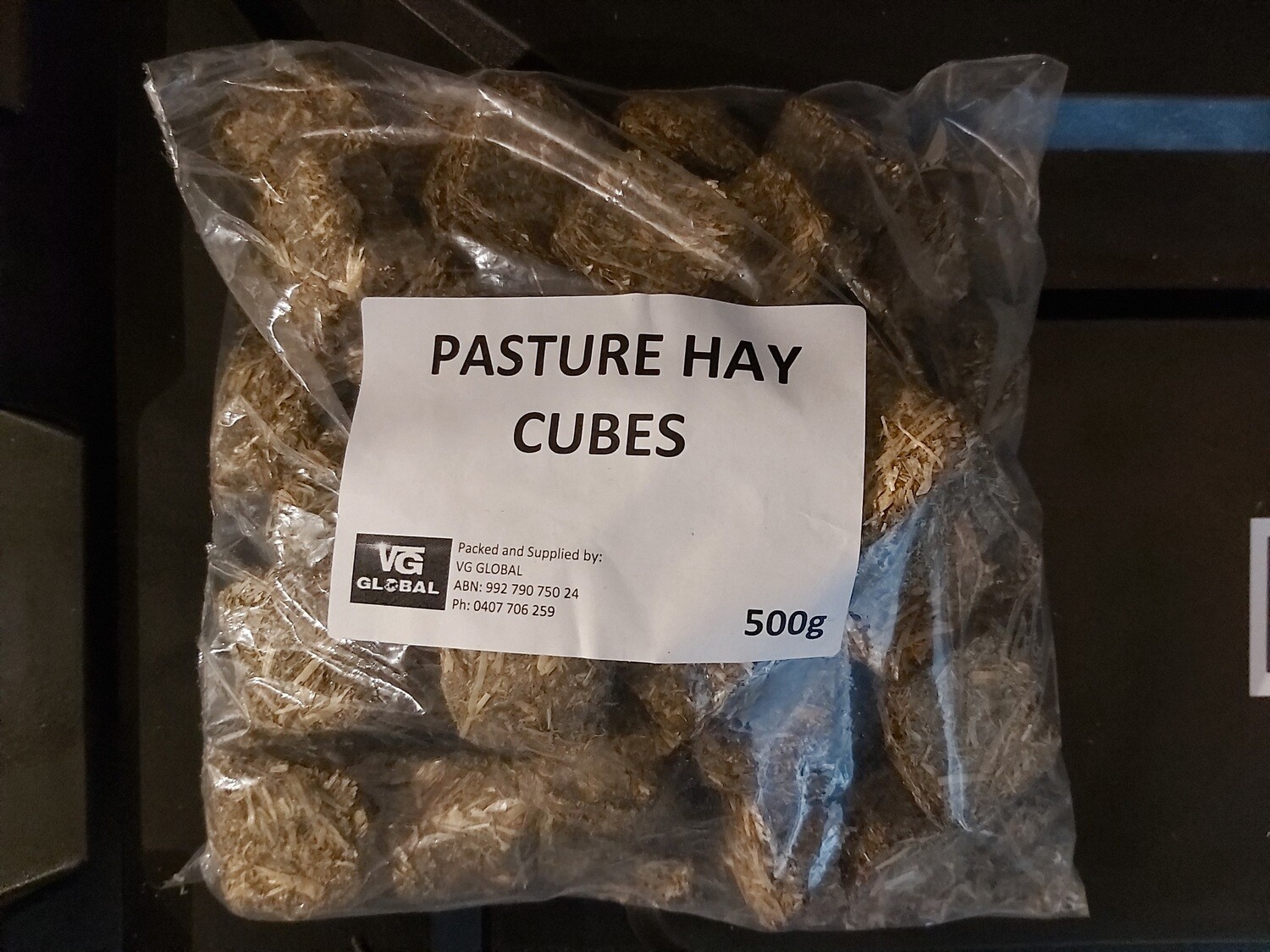Pasture Hay Cubes 500g