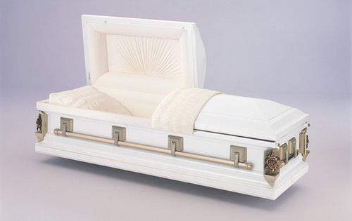 Golden Pearl : 18 Guage Batesville Casket