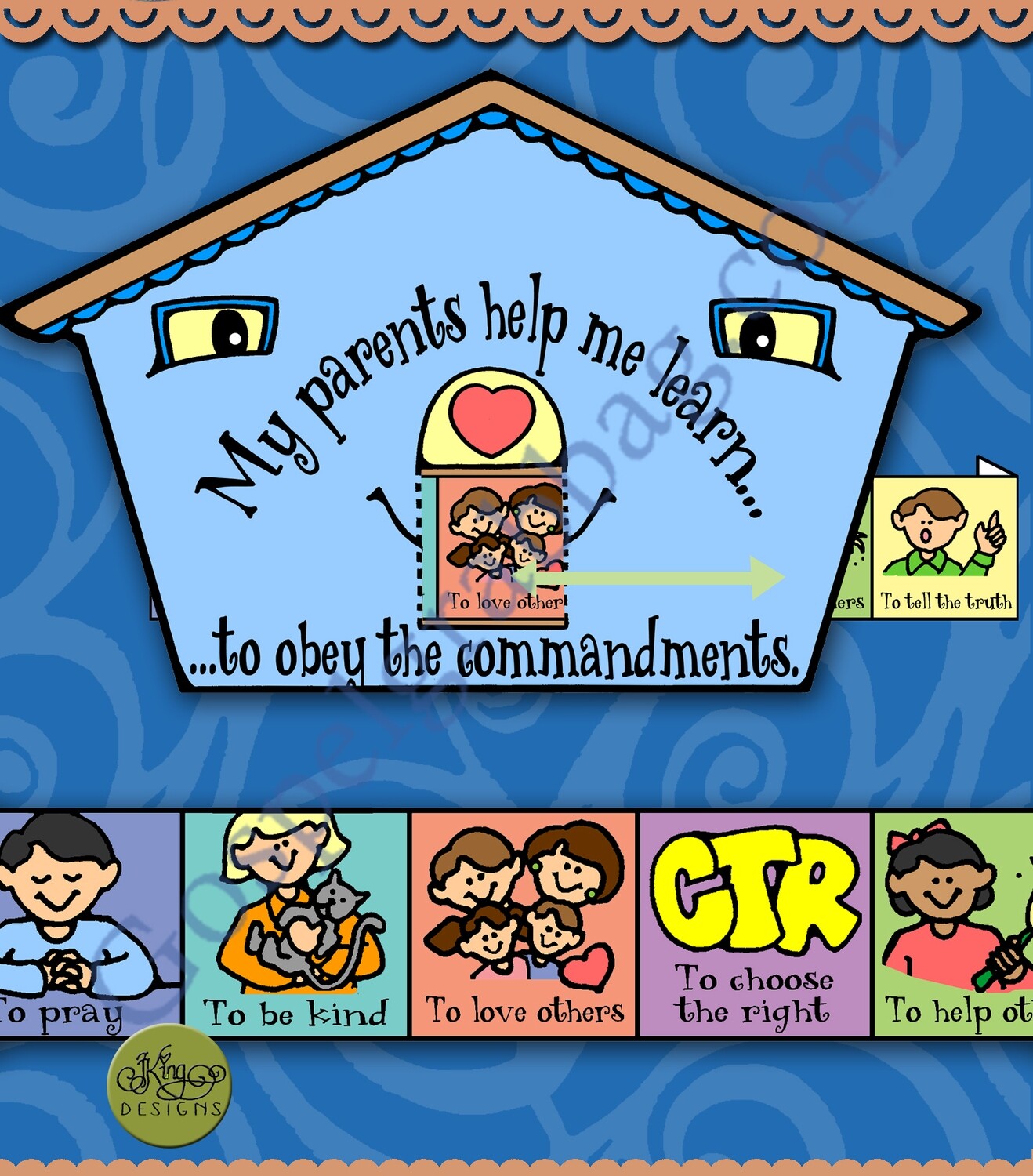 My Parents Help Me Learn to Obey the Commandments slideshow | GGB Store ...