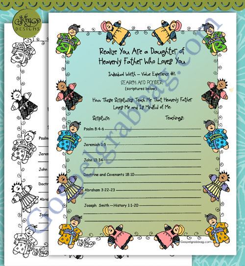 TOPICS 4-5 "The Godhead" Activities and Handouts - Come Follow Me ...