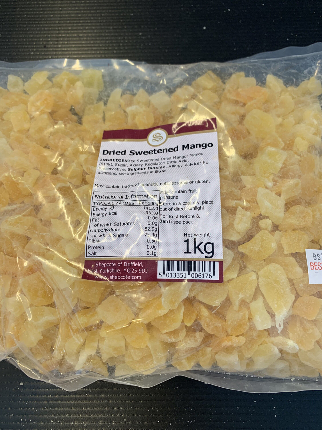 Dried Mango Diced 1kg