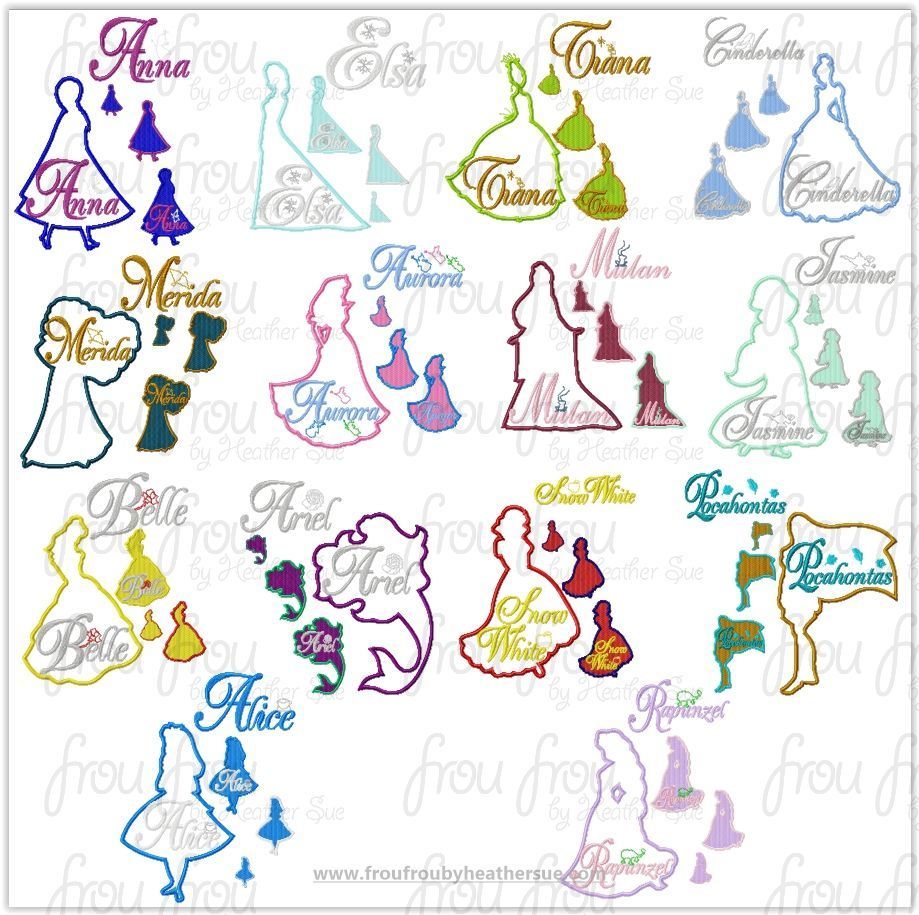 Disney Princess Body Types