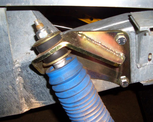 Shock Absorber Mounting Brackets Kit, Top Rear, – For use with Long Travel Terrafirma Shocks for ...