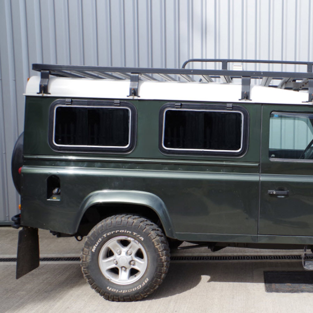 810mm x 477mm Camper-Style Side Window – DARK tint | Defender 90 and ...