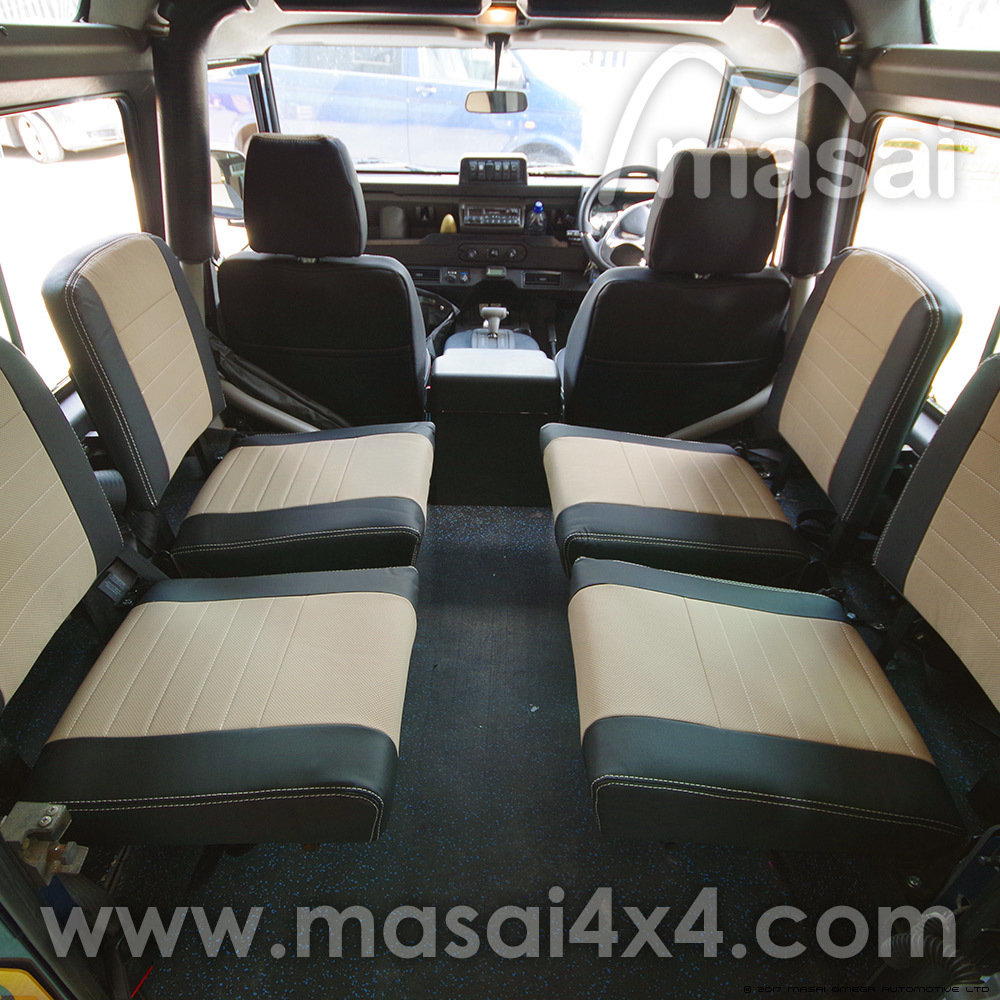 Inward Facing Seat Cover for Land Rover Defender (89′ – 07′ Models ...
