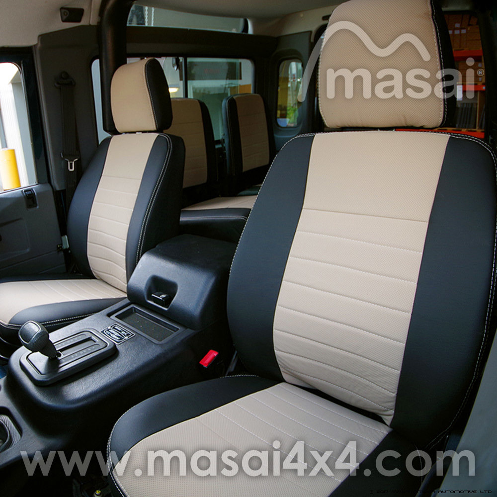 Front Seat Covers for Land Rover Defender TD5, 200TDI & 300TDI DELUXE ...