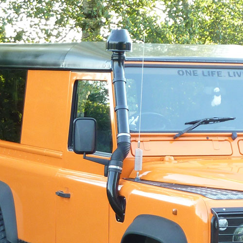 Snorkel Kit/Raised Air Intake for Land Rover Defender | Snorkel Kits ...