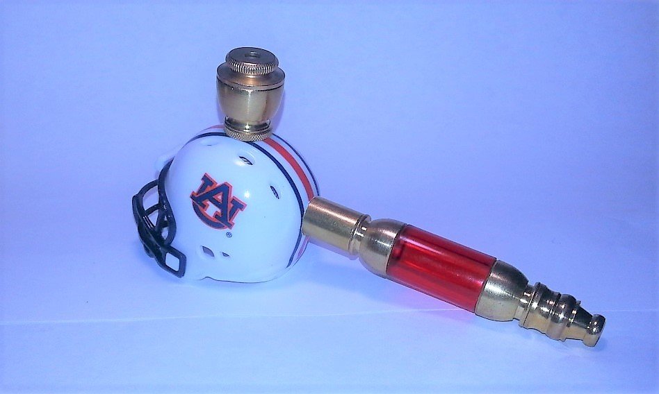 Auburn Tigers Helmet Pipe Straight Design