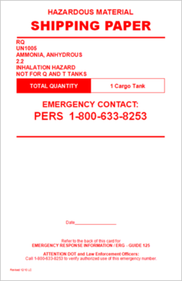 3. Reusable Shipping Papers