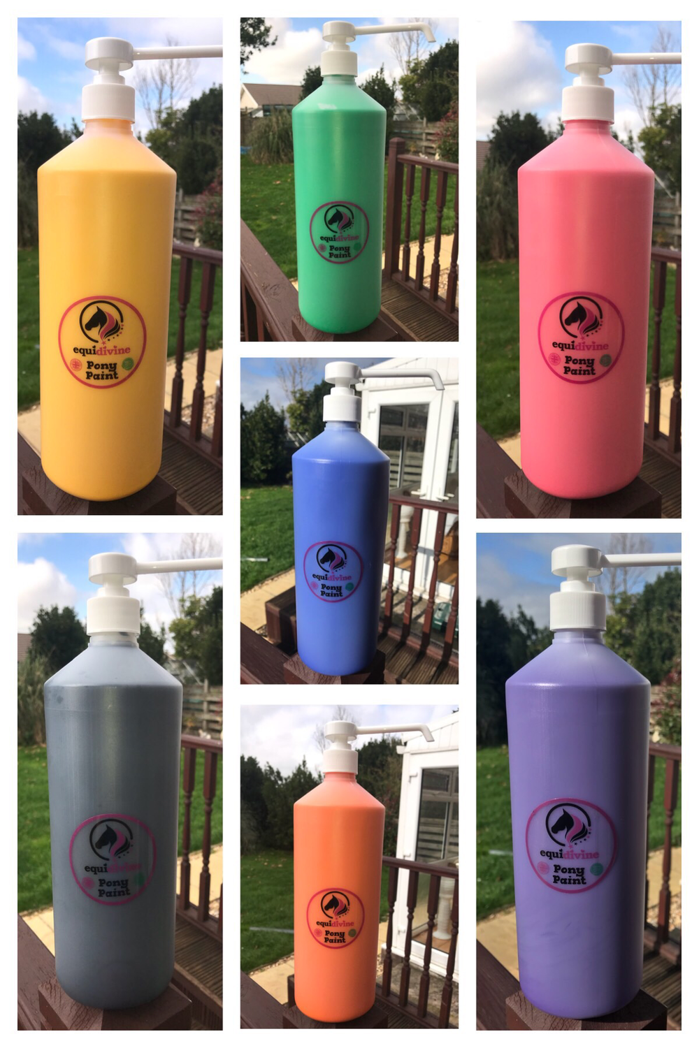 9 x 1 litre pony paint kit