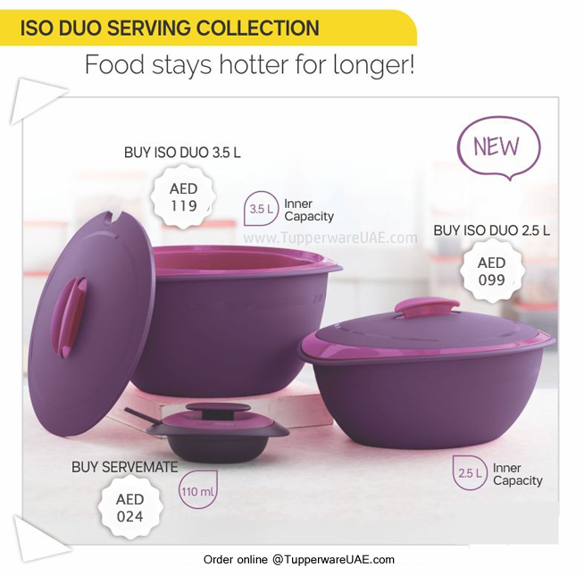 Tupperware Iso Duo 3.5L - 1pc