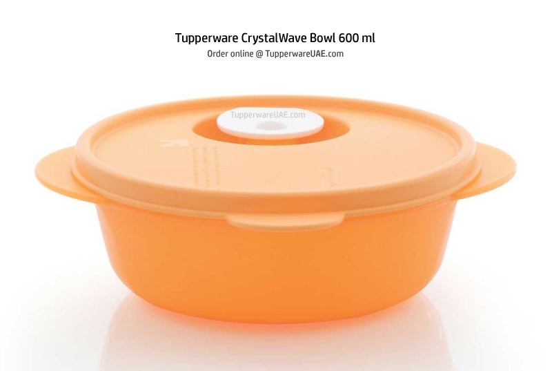 Tupperware Crystal Wave Bowl Dubai UAE