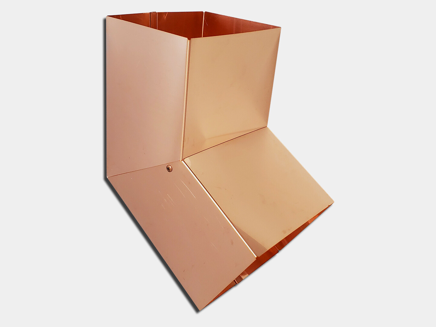 Plain Square Copper Elbow (A) Style for Downspout K&M - Shop - K&M ...