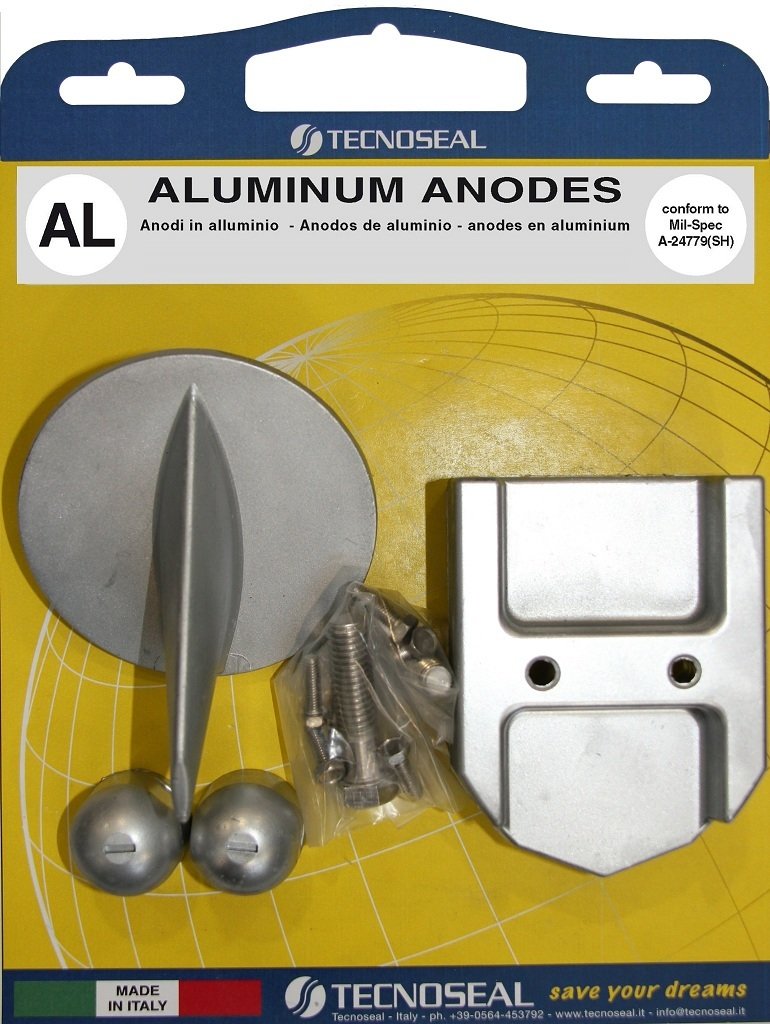 Mercruiser Sterndrive ALUMINIUM anode Kit-Alpha 1 Gen 1