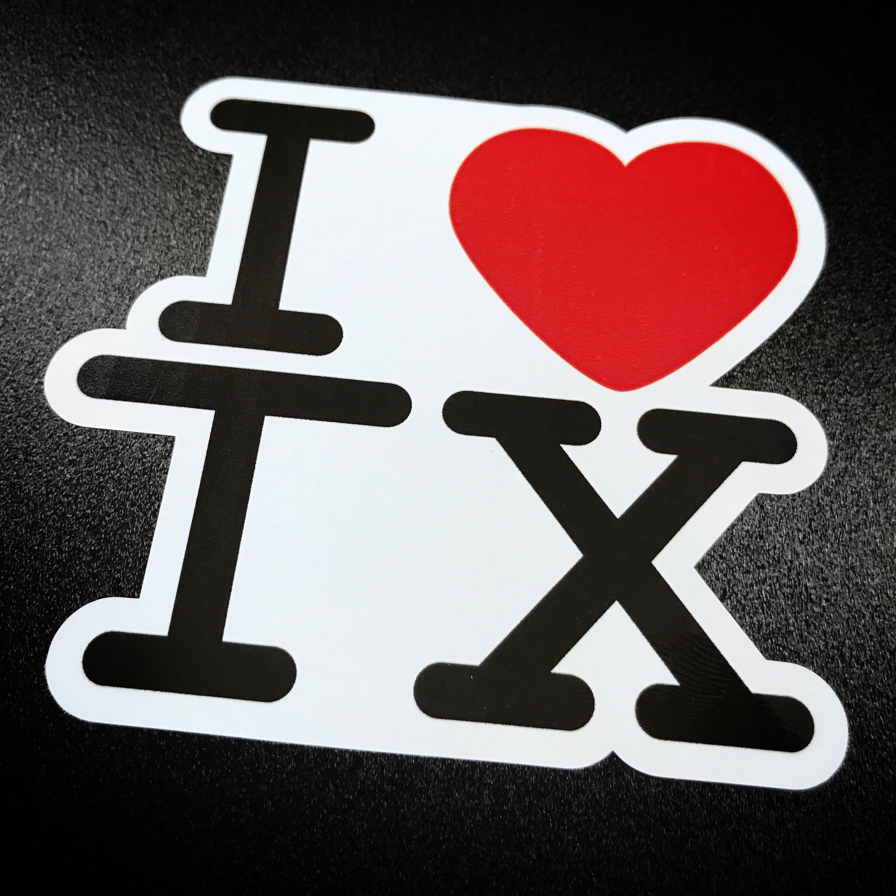 I Heart TX - Sticker 650434545198| eBay