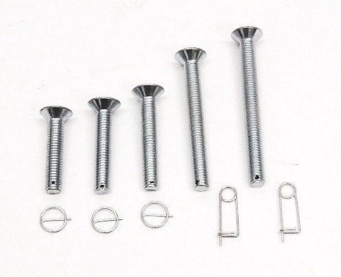 8mm Flat Head Socket Bolt Drilled for Safety Wire